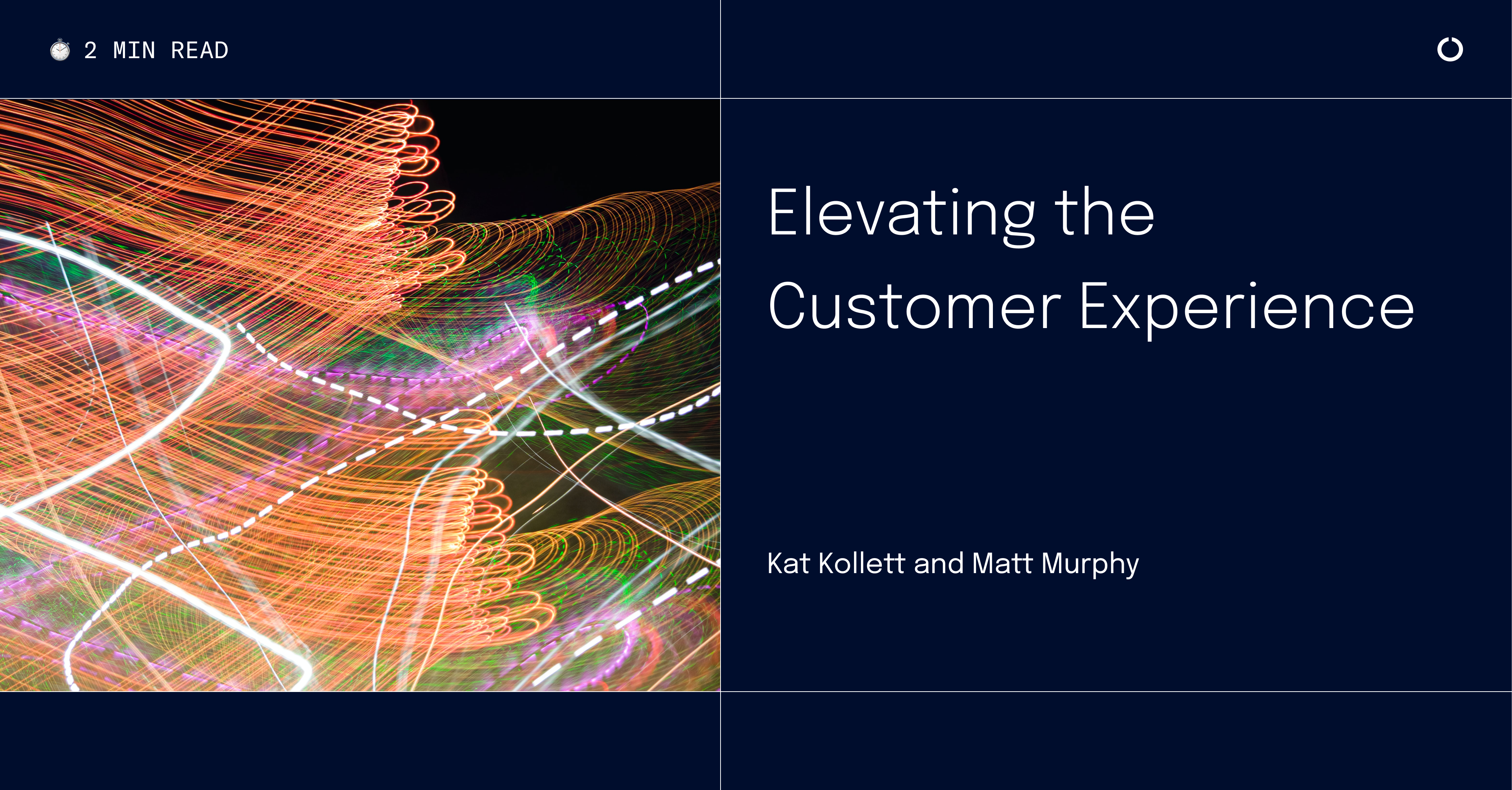 Elevating the Customer Experience | Insights & Events | One North
