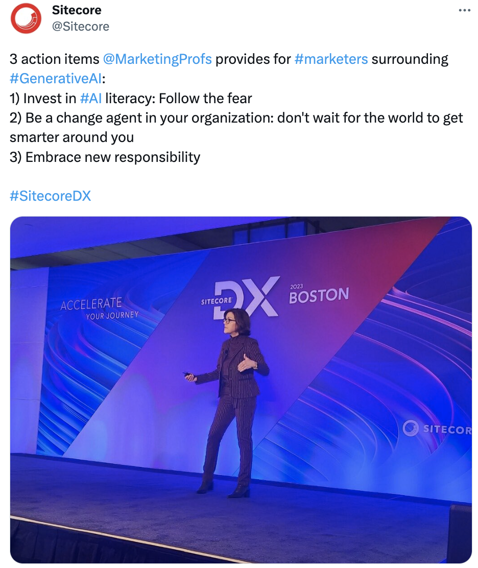 Sitecore DX Boston 2023 | Insights & Events | One North