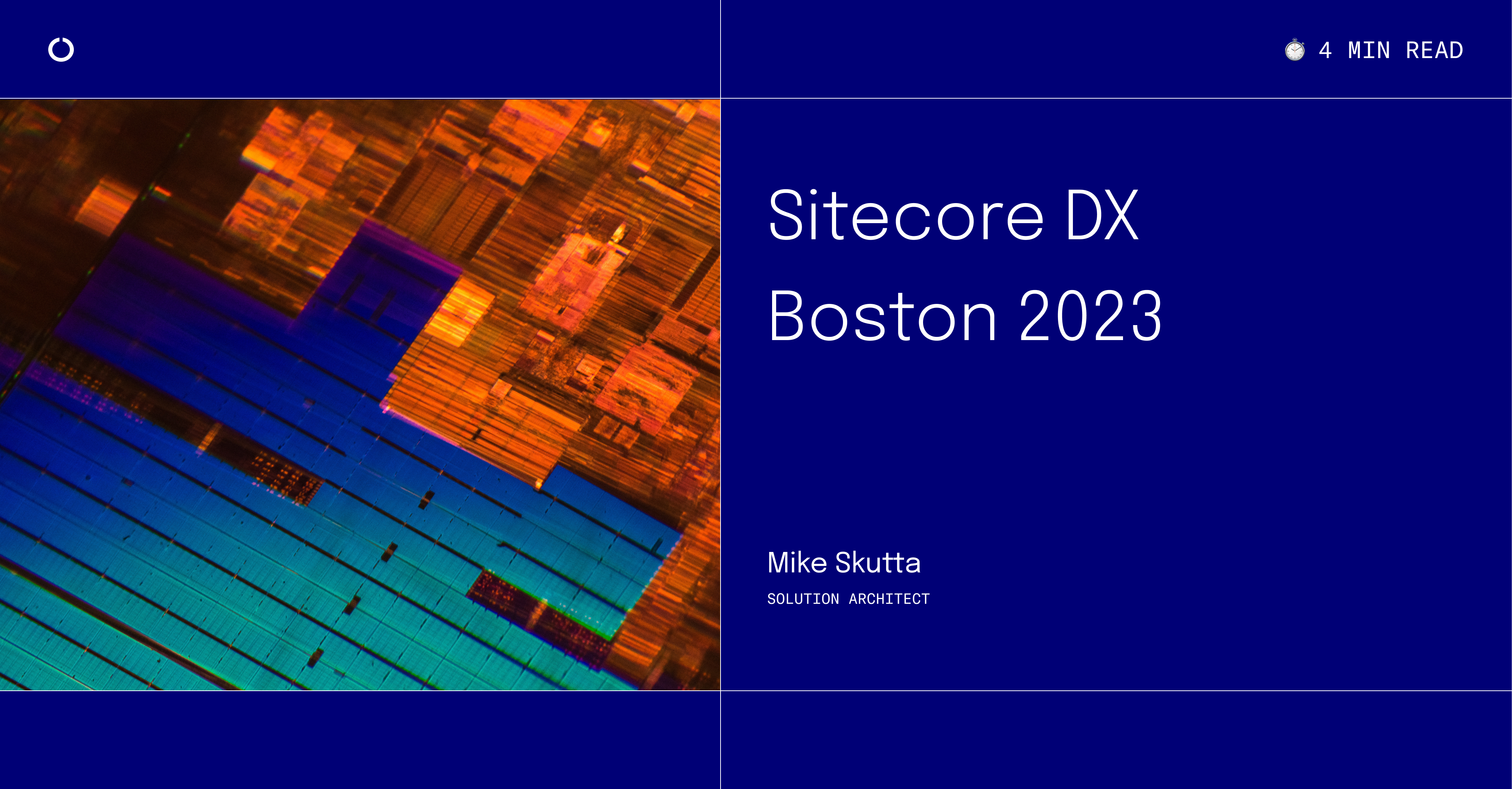 Sitecore DX Boston 2023 | Insights & Events | One North