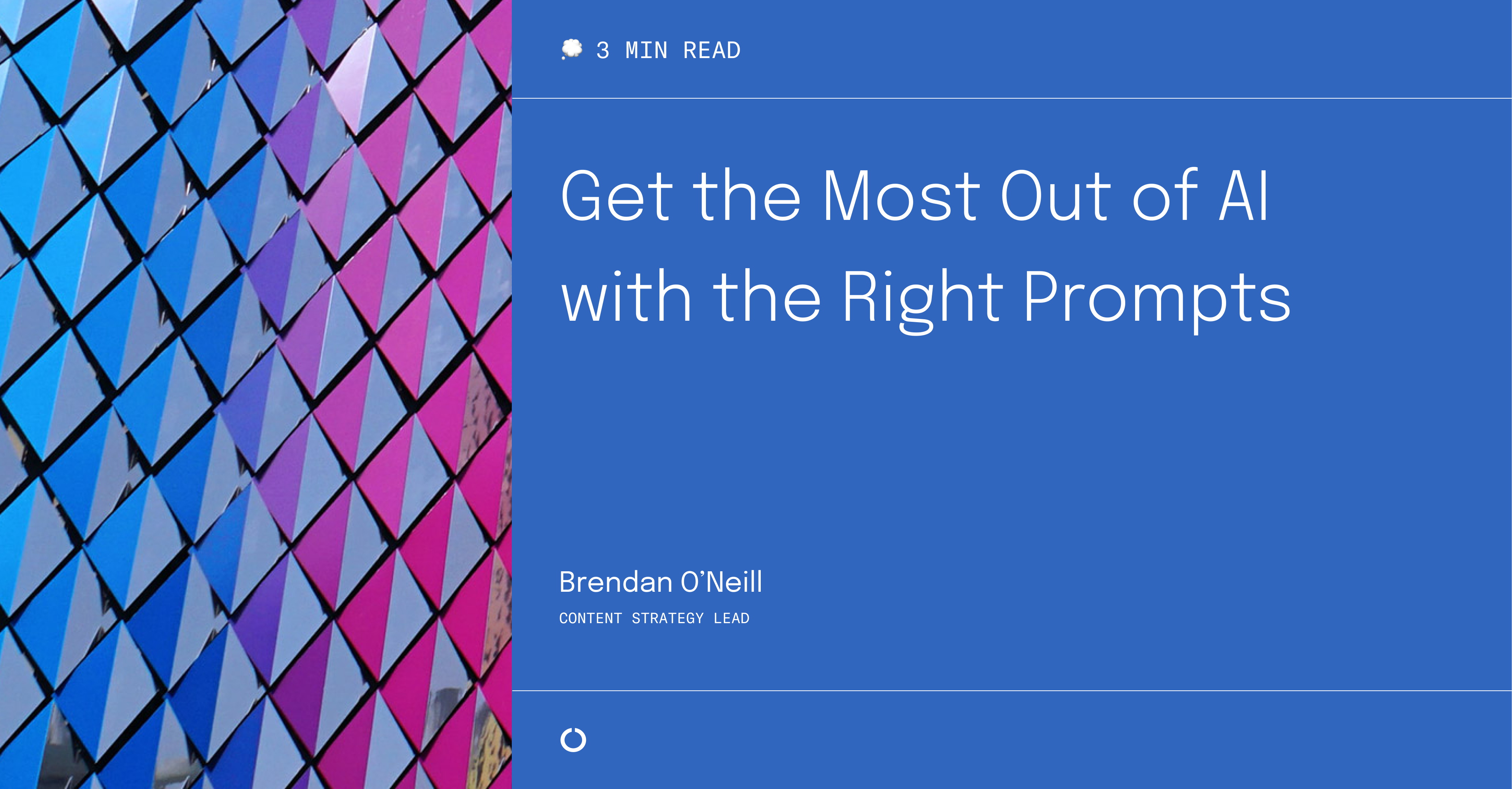 Get the Most Out of AI with the Right Prompts | Insights & Events | One ...
